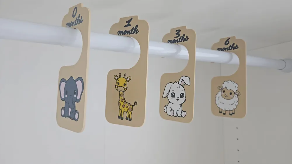 Baby Clothes Hanger Dividers - Free 3D Print Model - MakerWorld