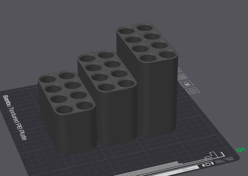Magnet Tube Holder - Free 3D Print Model - MakerWorld