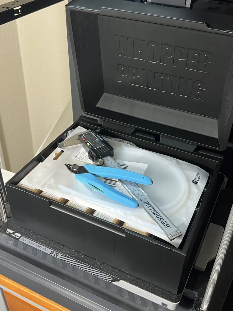 Whopper Bambu Box (Print-In-Place/No Support) by Whopper Printing ...