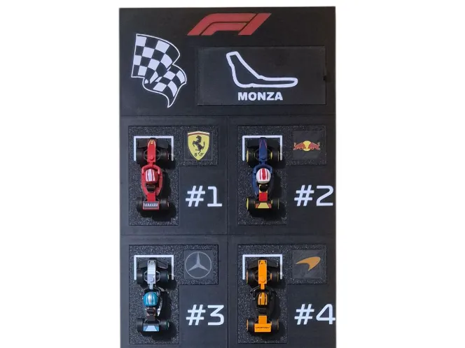 minifigures F1 Lego starting grid - Free 3D Print Model - MakerWorld