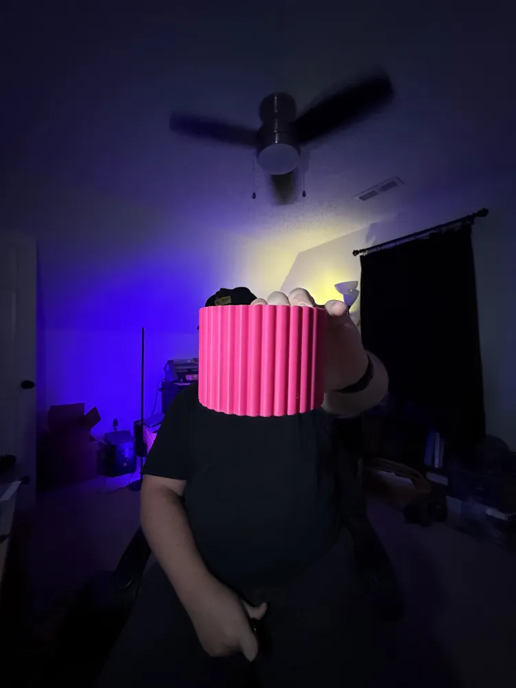 Ribbed Pen Cup Organizer - Free 3D Print Model - MakerWorld