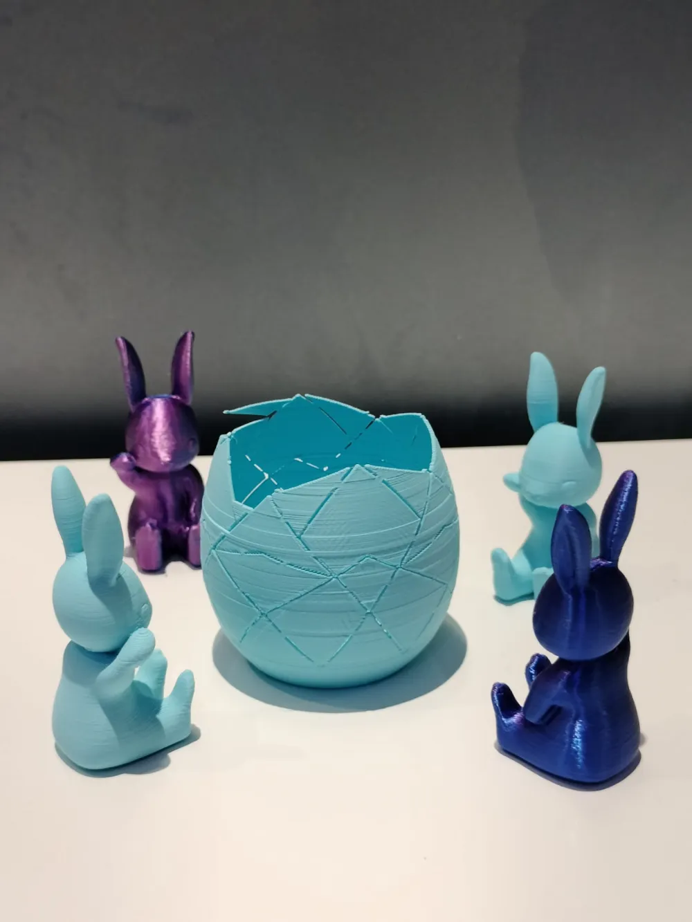 easter bunny surprise egg - Free 3D Print Model - MakerWorld