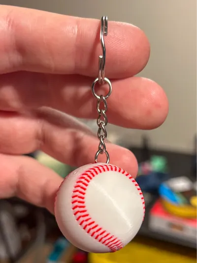 Baseball keychain by fikuss30 MakerWorld: Download Free 3D Models