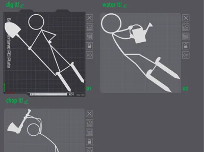 Stickman plant support by noordinaryleafMakerWorld: Download Free 3D Models