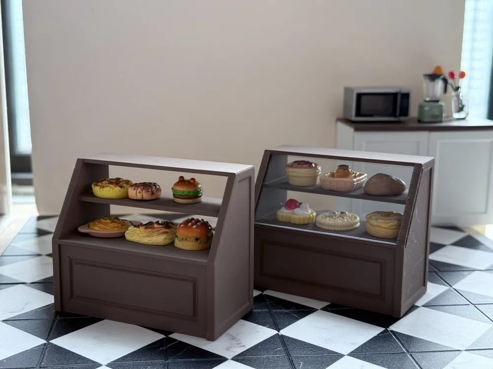 Miniature Shop Display Shelves Dollhouse Furniture - Free 3D Print ...