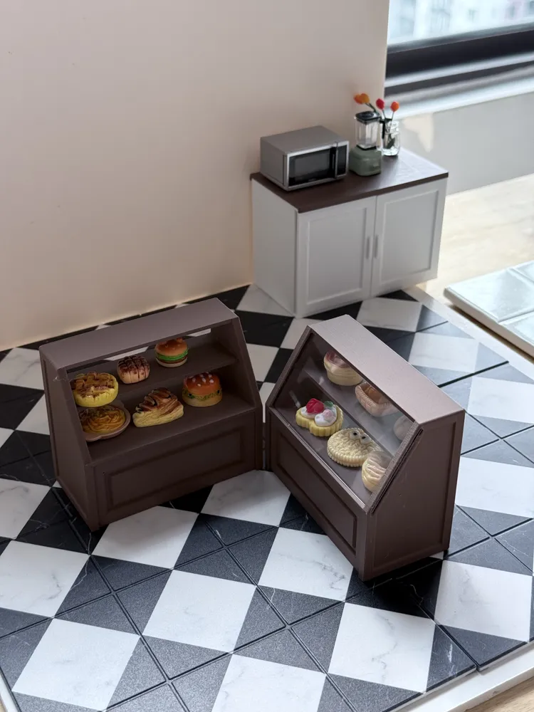 Miniature Shop Display Shelves Dollhouse Furniture - Free 3D Print ...
