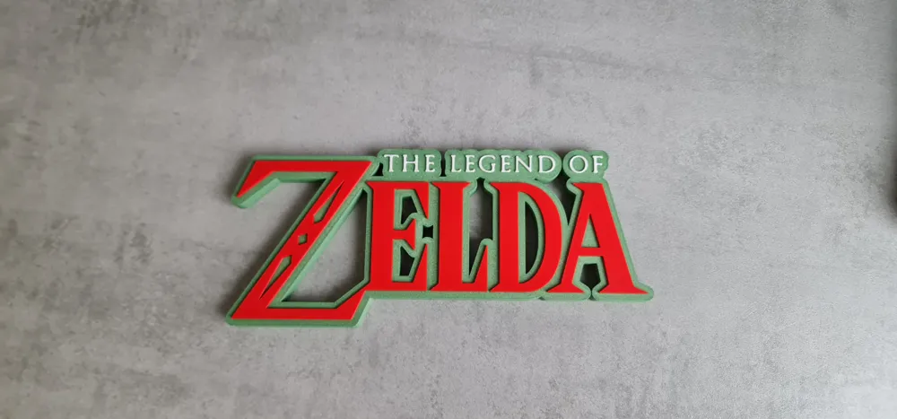 The Legend of Zelda Logo / Sign - Free 3D Print Model - MakerWorld