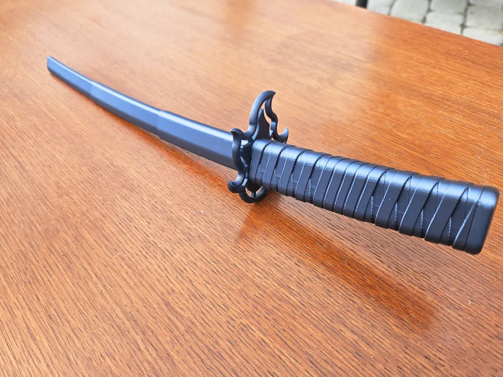 Mini Katana Rengoku x Tanjirou Demon Slayer - Free 3D Print Model ...