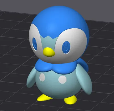 Piplup - Free 3D Print Model - MakerWorld