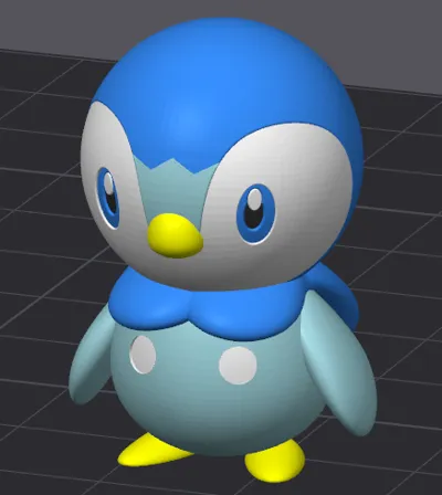 Piplup - Free 3D Print Model - MakerWorld