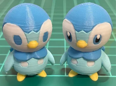 393 Piplup Sitting Pose by Ikeda - MakerWorld