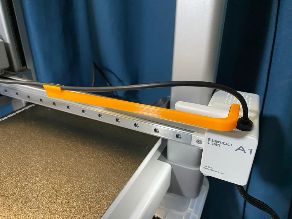 SUPER Simple A1 Extruder Cable Guide by Supergrapher - MakerWorld