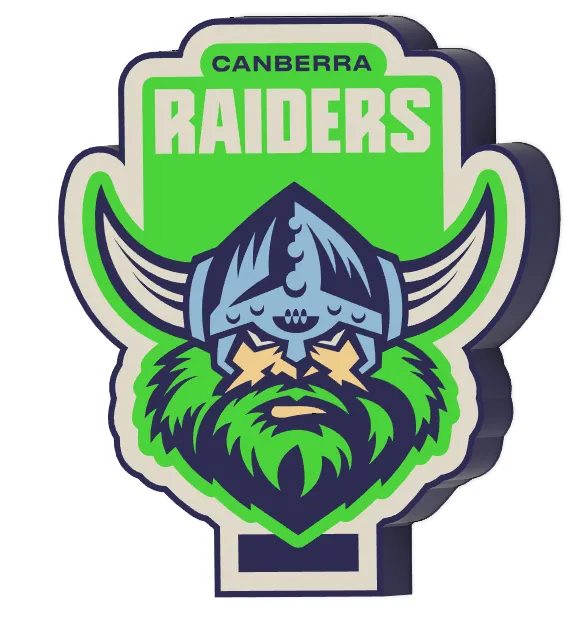 NRL Lightbox - Raiders by Jandaa - MakerWorld