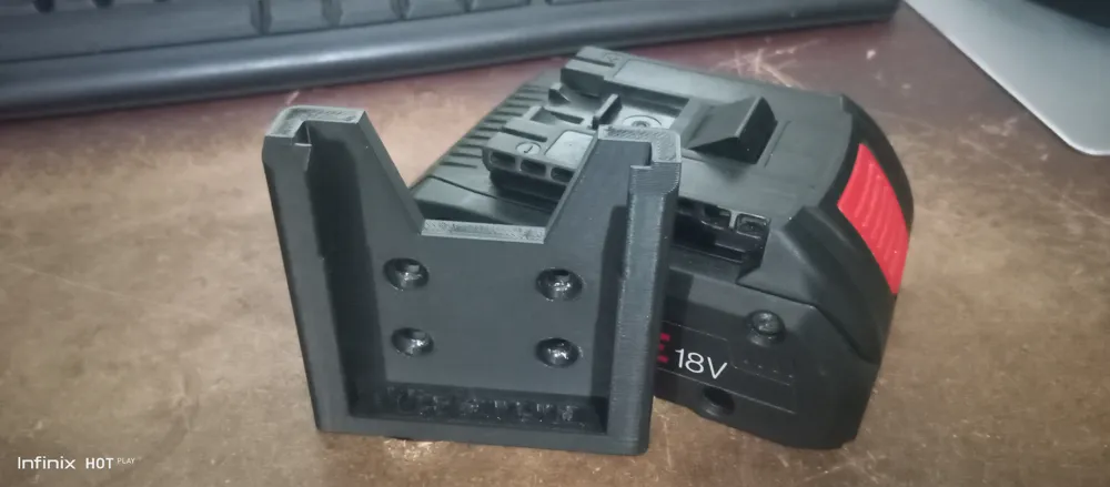 Bosch battery holder. by PockyMan MakerWorld: Download Free 3D Models