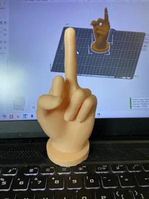 Middle Finger - Bad Finger - Rude Finger by Shawnknight MakerWorld ...