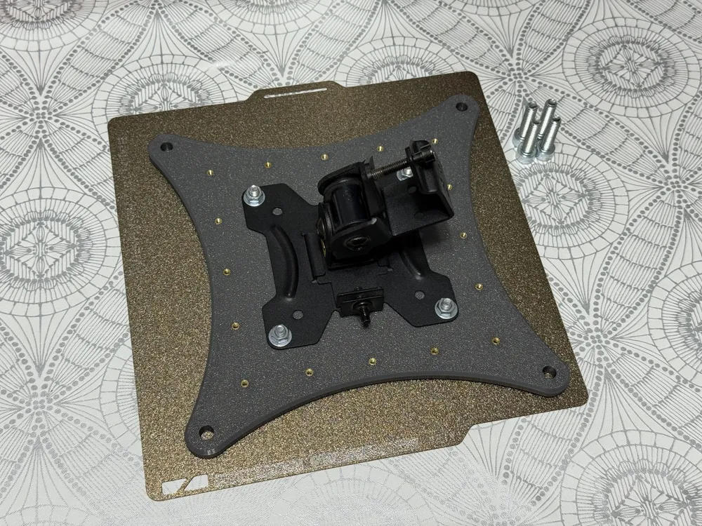 VESA 100 to VESA 200 Adapter - Free 3D Print Model - MakerWorld