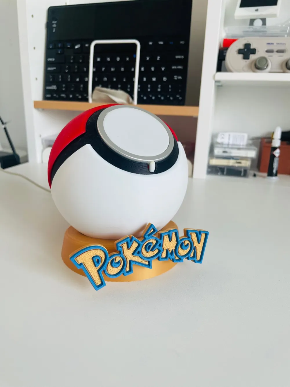 Advanced base for Noke's Pokeball Mag Safe dock. by RS.3DP MakerWorld ...