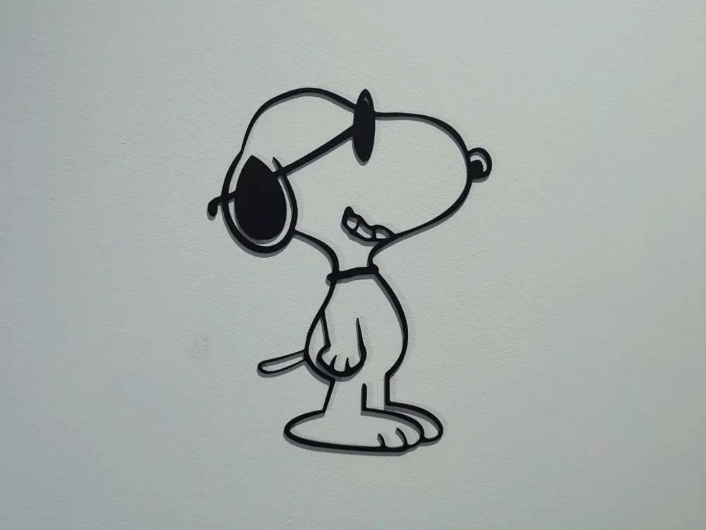 Arte de parede Snoopy: Zoom ao Fluxo - Modelo gratuito para impressão ...