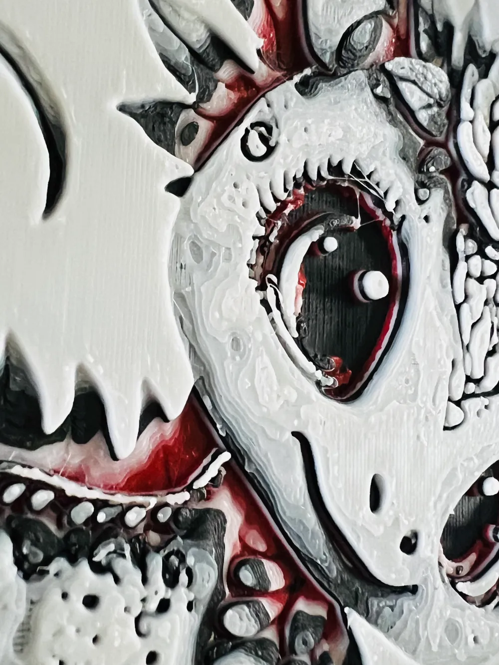 Erna the little Hueforge Dragon - frameless by ConnyNRW - MakerWorld