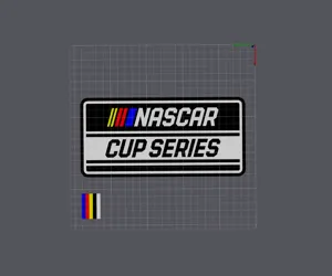 NASCAR Cup Series Sign by jkhutchking - MakerWorld