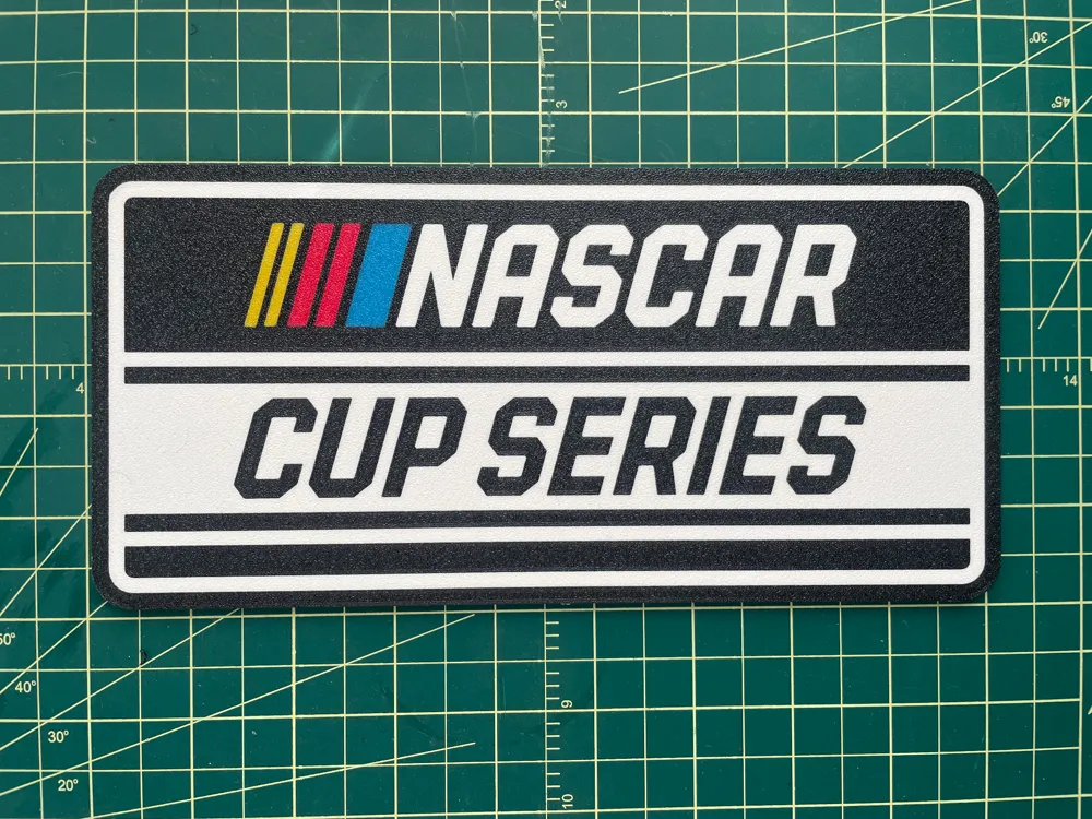 NASCAR Cup Series Sign by jkhutchking - MakerWorld