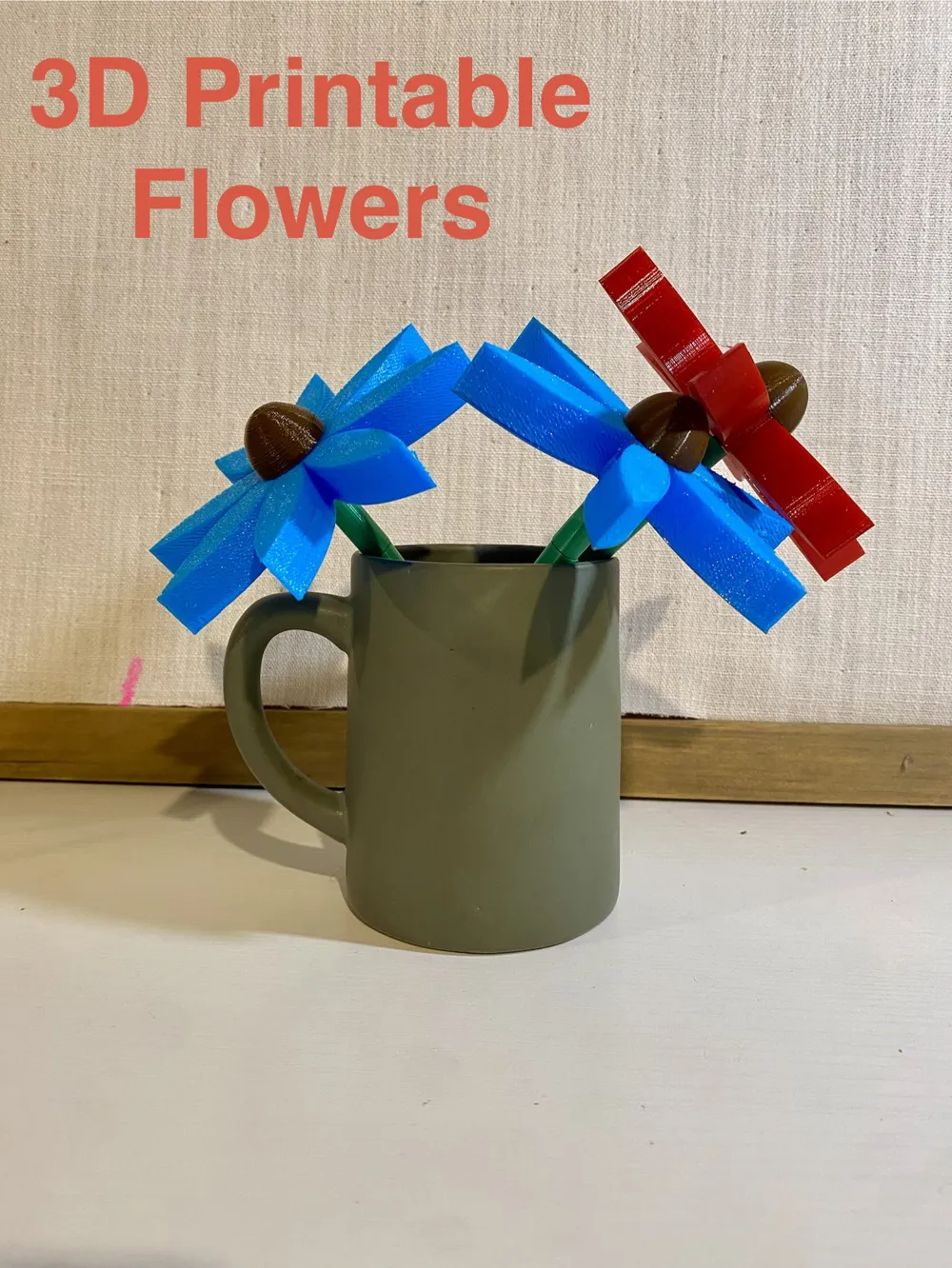 3D Printable Flowers - Free 3D Print Model - MakerWorld