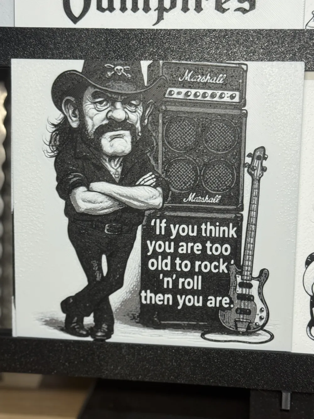 Hue Forge Caricature Lemmy Too Old by Lemmy-Druckt MakerWorld: Download ...