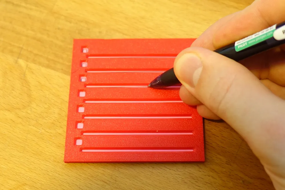 Post-It Stencil by Tridense - MakerWorld