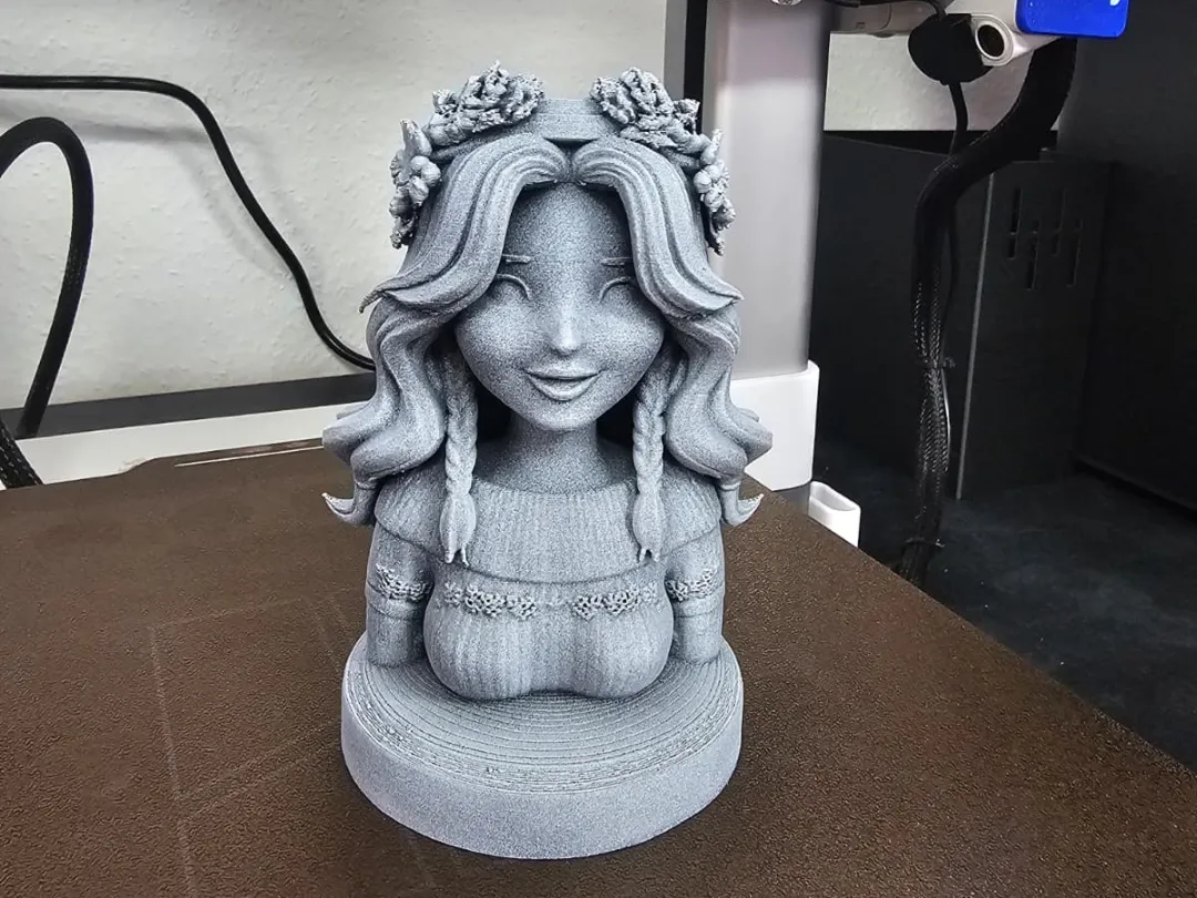 Spring Maiden – Flower Bust - Free 3D Print Model - MakerWorld