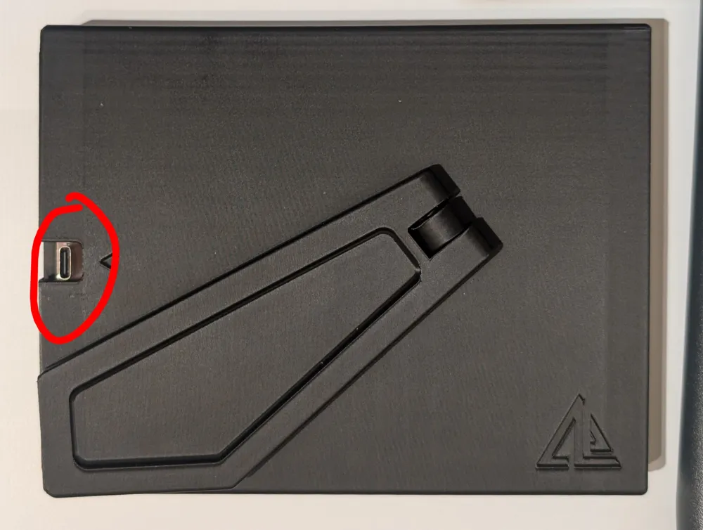 Bambu Makerlab Litho Fixed Frame USB C Support - Free 3D Print Model ...