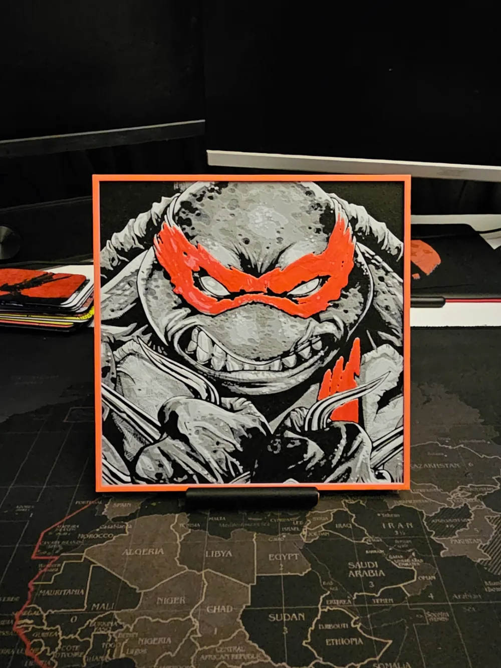 Dibujos Para Colorear De Las Tortugas Ninja Adolescentes Mutantes Raphael