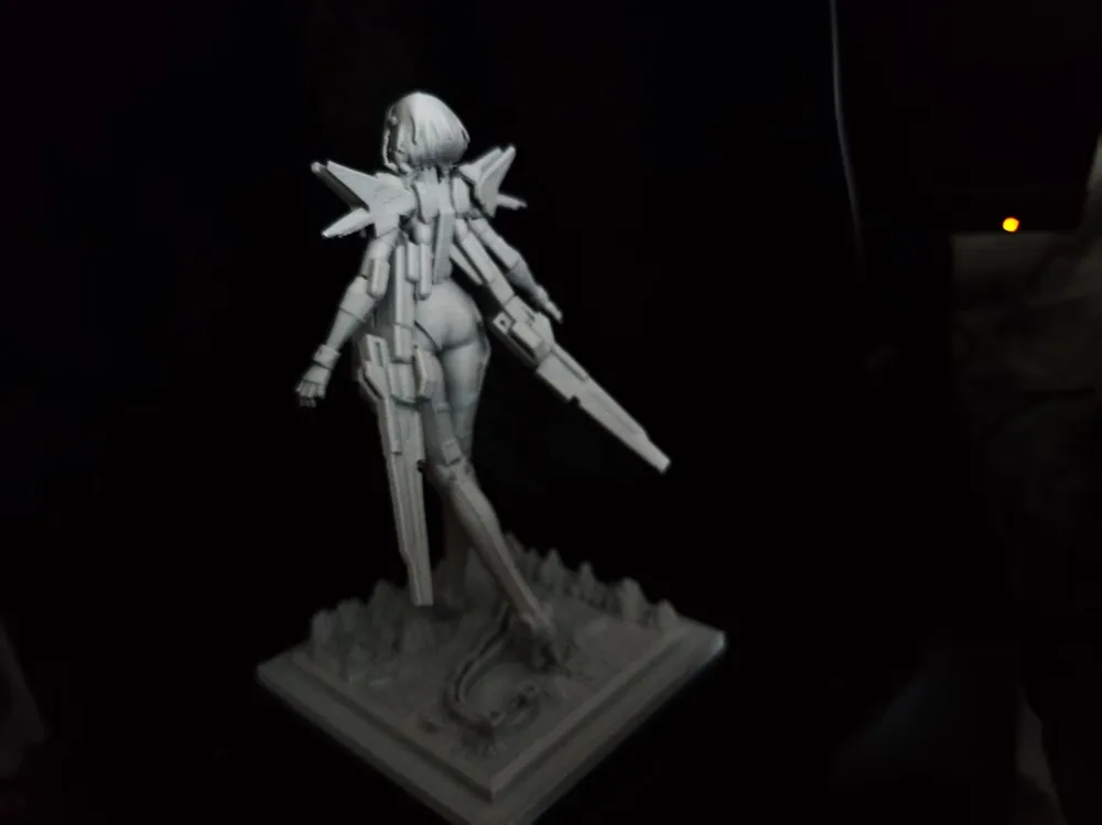 Chinese mecha girl Chengdu J-20歼20 by BennyJinn MakerWorld: Download ...