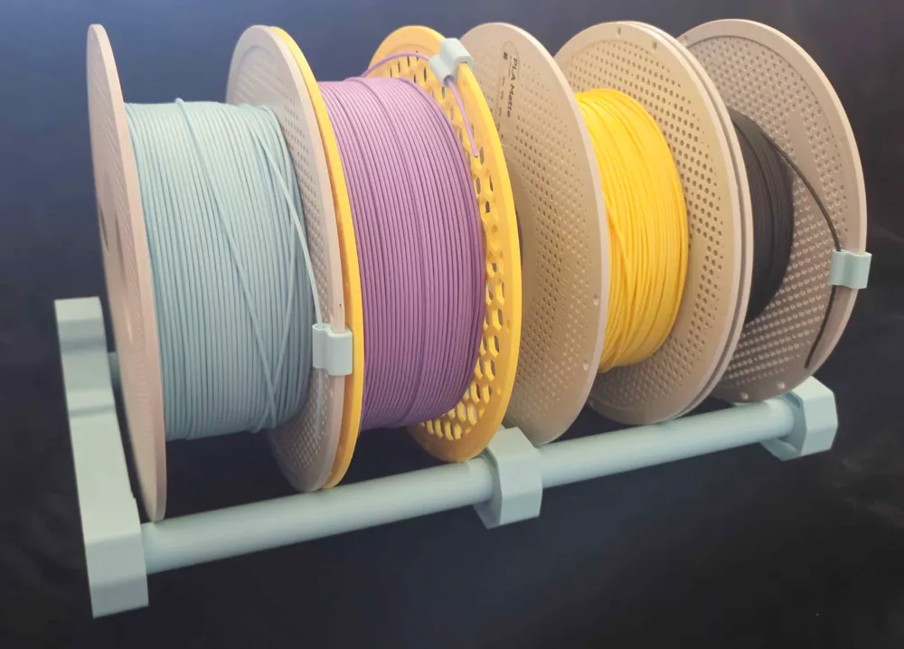 Modular Filament Spool Shelf by James3Design - MakerWorld