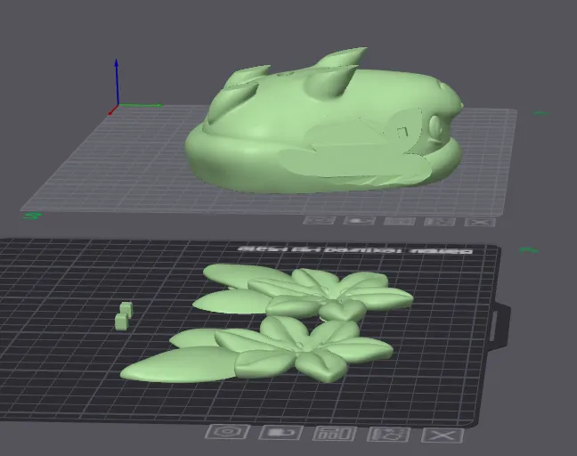 Planters & Co: Shaymin (Pokemon) Remixed by BotaniCat - MakerWorld