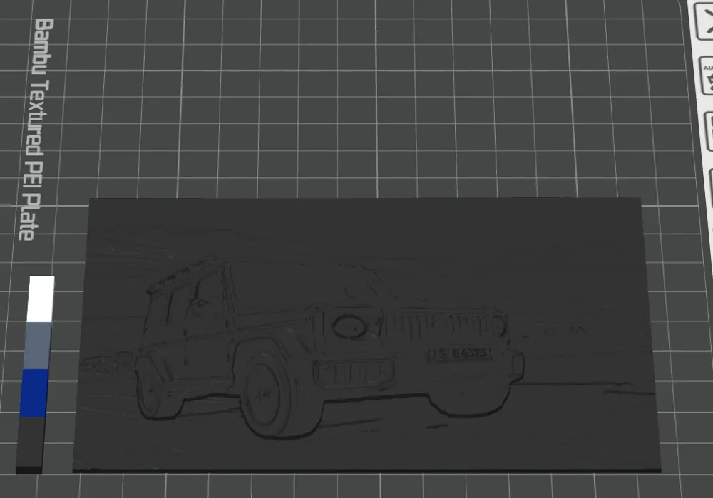 Mercedes Benz G-Klasse G63 Hueforge. von HobbyGuy :) MakerWorld ...