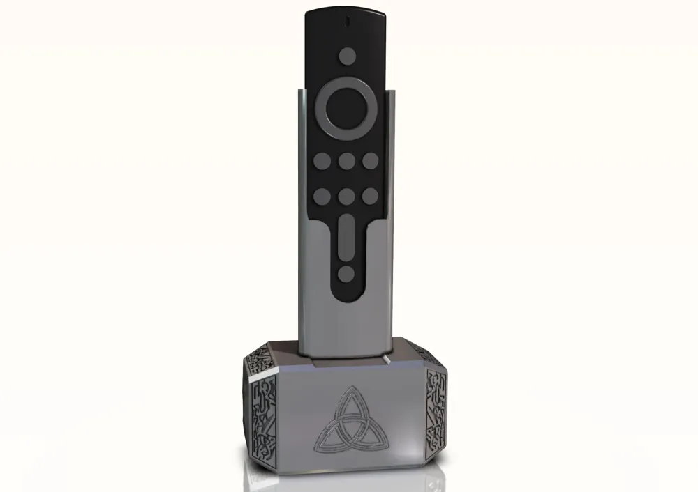 AMAZON FIRE TV - REMOTE CONTROL HOLDER - ENG - Free 3D Print Model ...