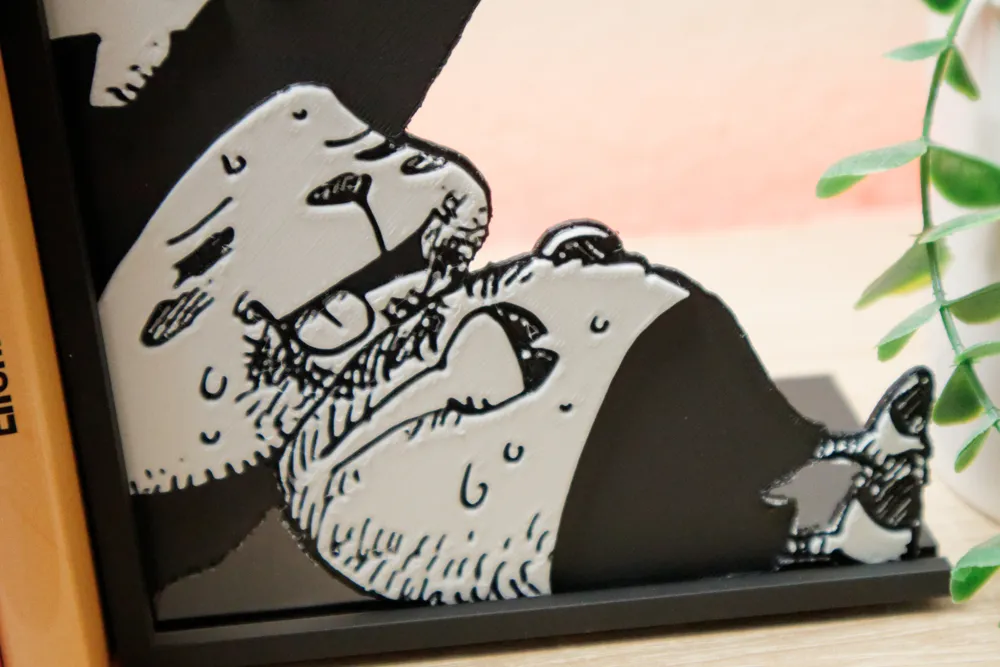 Bookend of Chubby Chopper | One Piece Fan Art by 3D Manga Panels ...