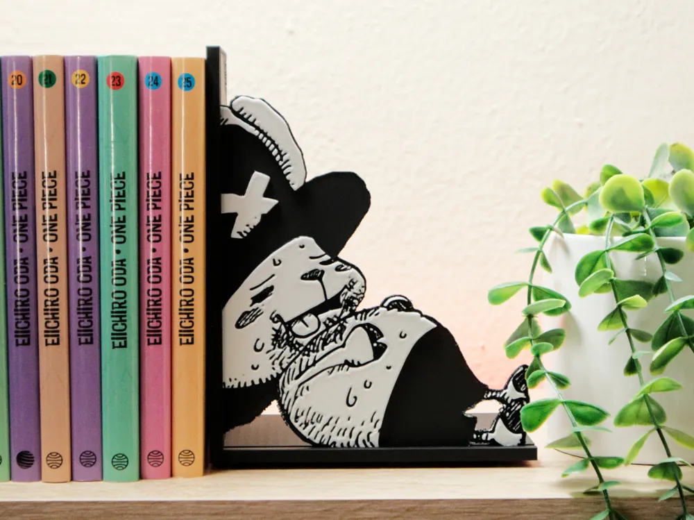 Bookend of Chubby Chopper | One Piece Fan Art by 3D Manga Panels ...