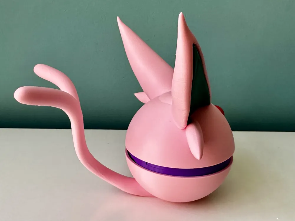 Espeon Ball - Pokemon - Pokeball Functional by Torikami MakerWorld: Download Free 3D Models