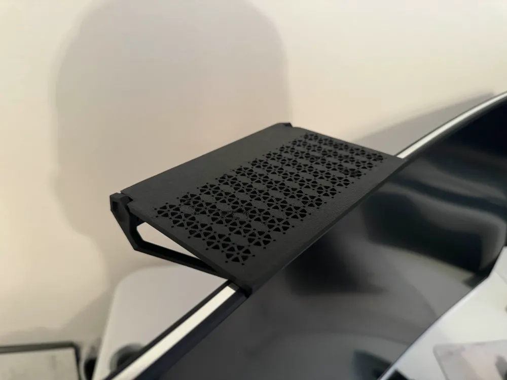 Adjustable Monitor Shelf w/ Rocket Isogrid Pattern Remixed by user ...