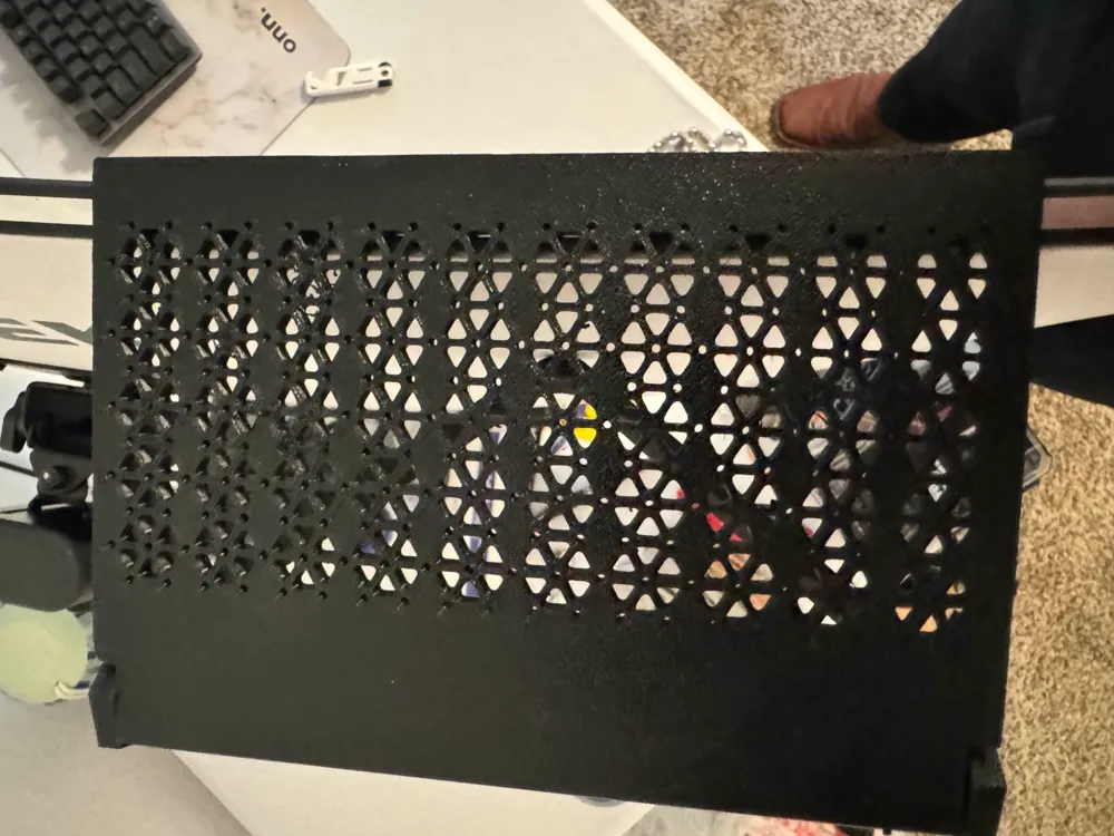 Adjustable Monitor Shelf w/ Rocket Isogrid Pattern Remixed by user ...