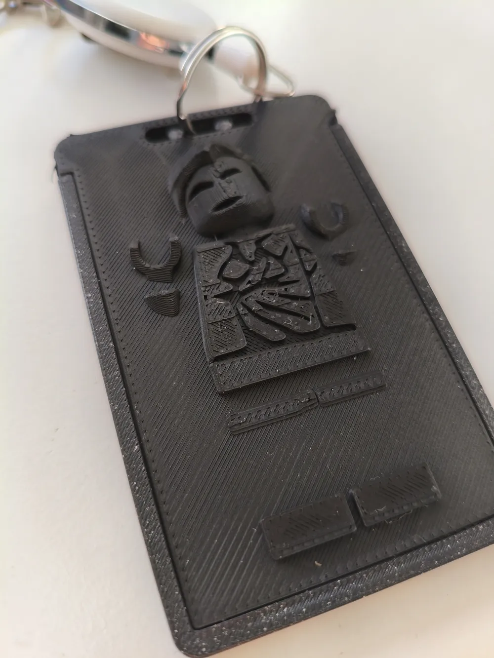 LEGOs-like Han Solo Carbonite ID Badge card holder - Free 3D Print ...