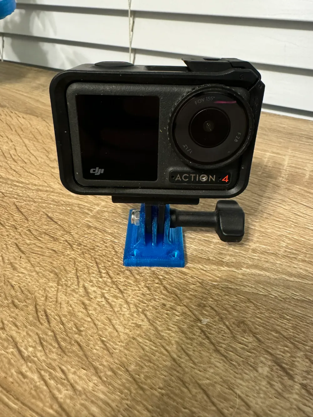 Universal Action Camera Mount for GoPro and DJI Remixed by Ethan - MakerWorld