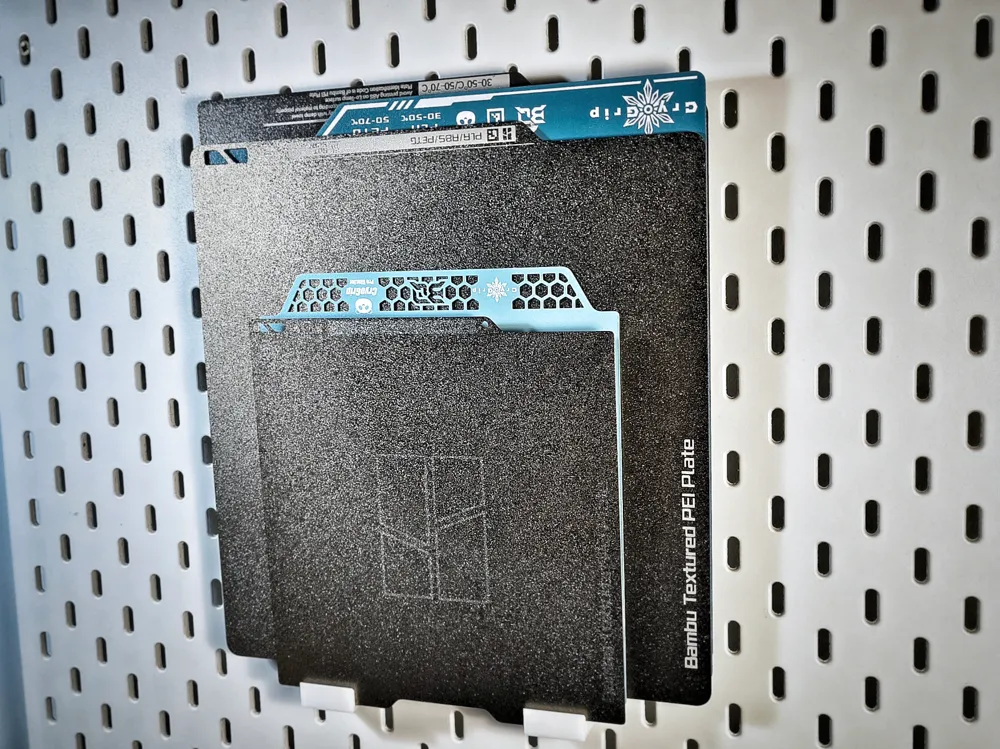 Mini-Halter für Skadis-Druckplatten - 5 Platten von zomb MakerWorld ...