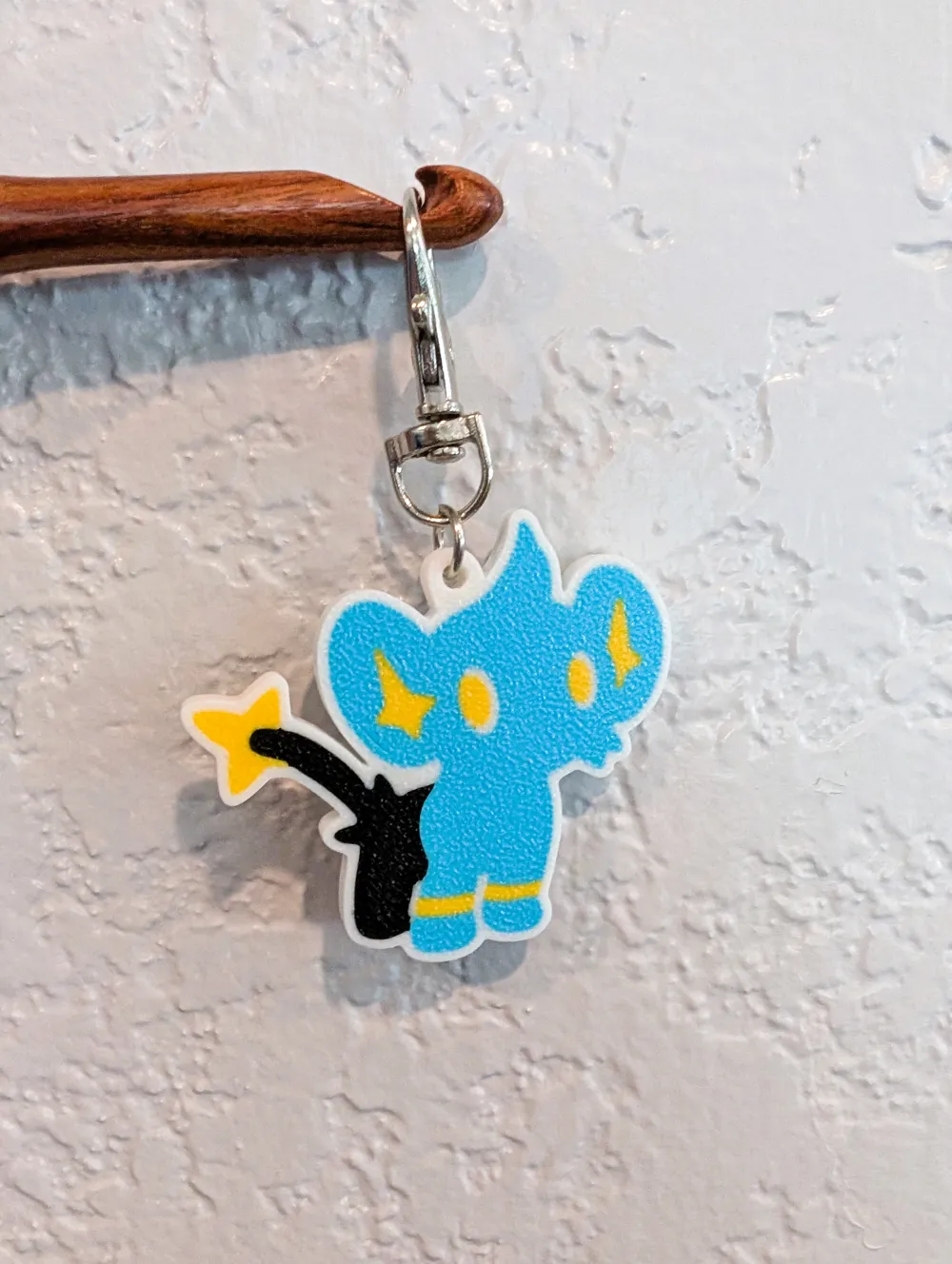 Shinx Pokemon Keychain (AMS Minimalist Art) - Free 3D Print Model ...
