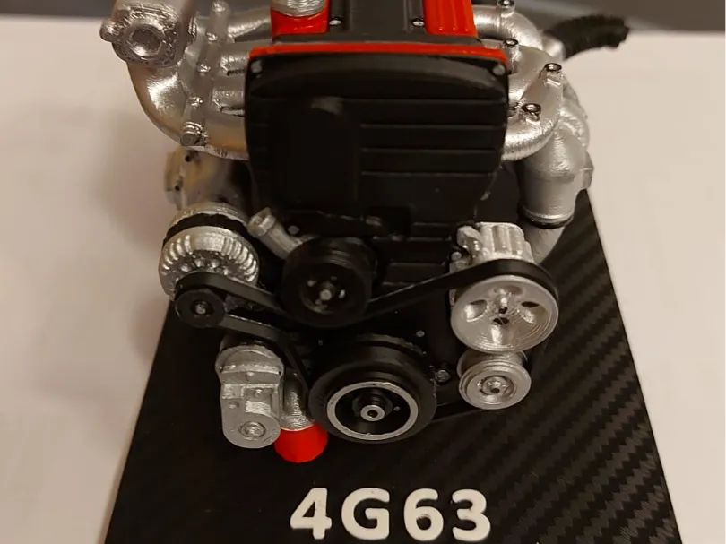 Motor mount for 4G63 engine model by Danko_Creates - Free 3D Print ...