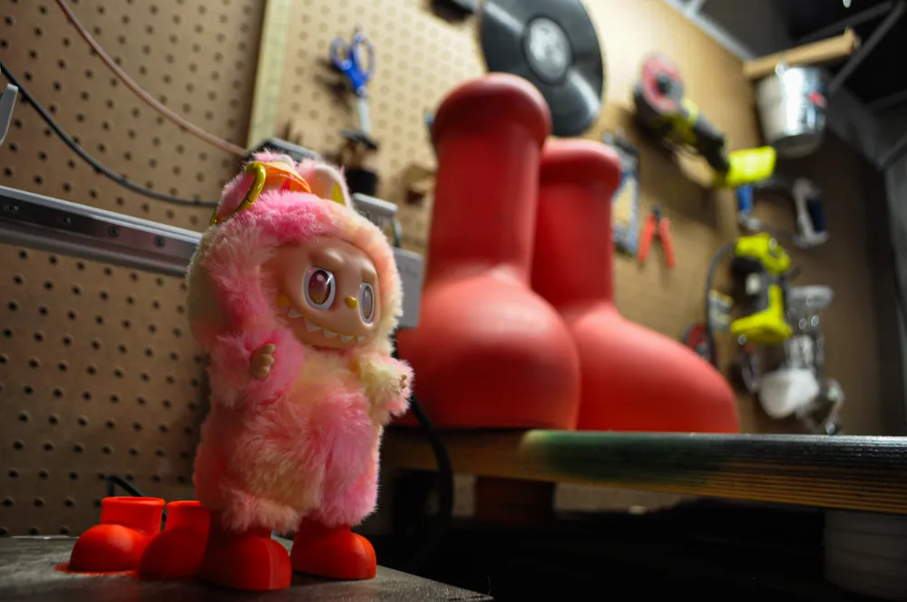 LABUB Big Red Boots by Marvin The Martian MakerWorld: Download Free 3D ...
