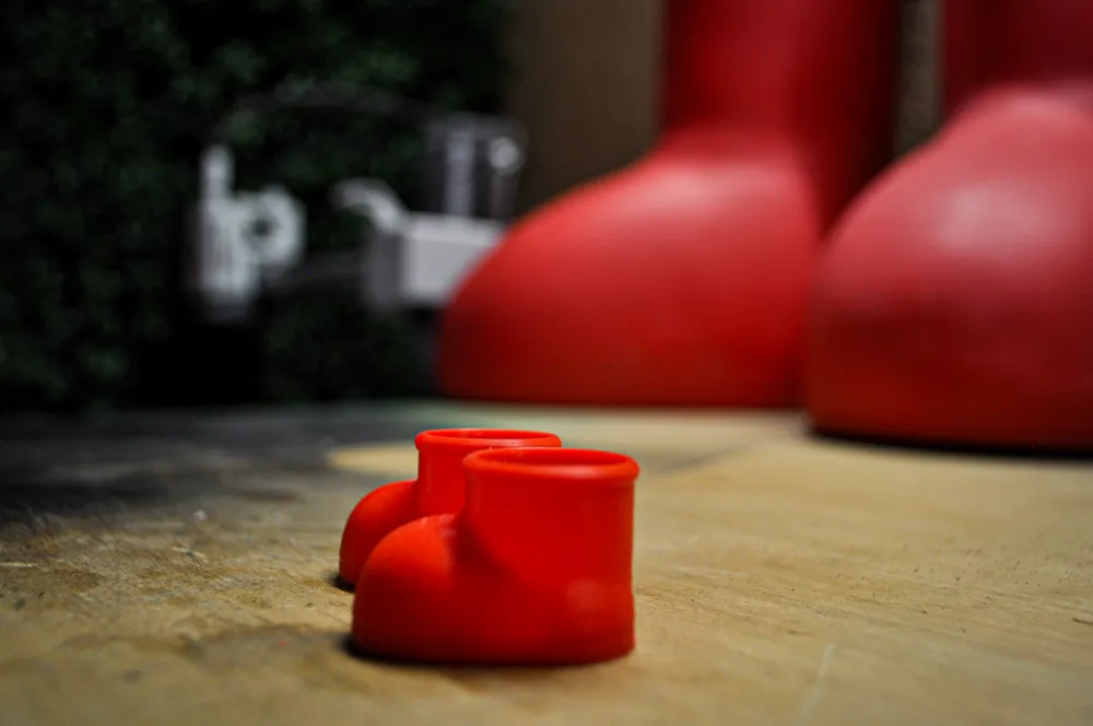 LABUB Big Red Boots by Marvin The Martian MakerWorld: Download Free 3D ...
