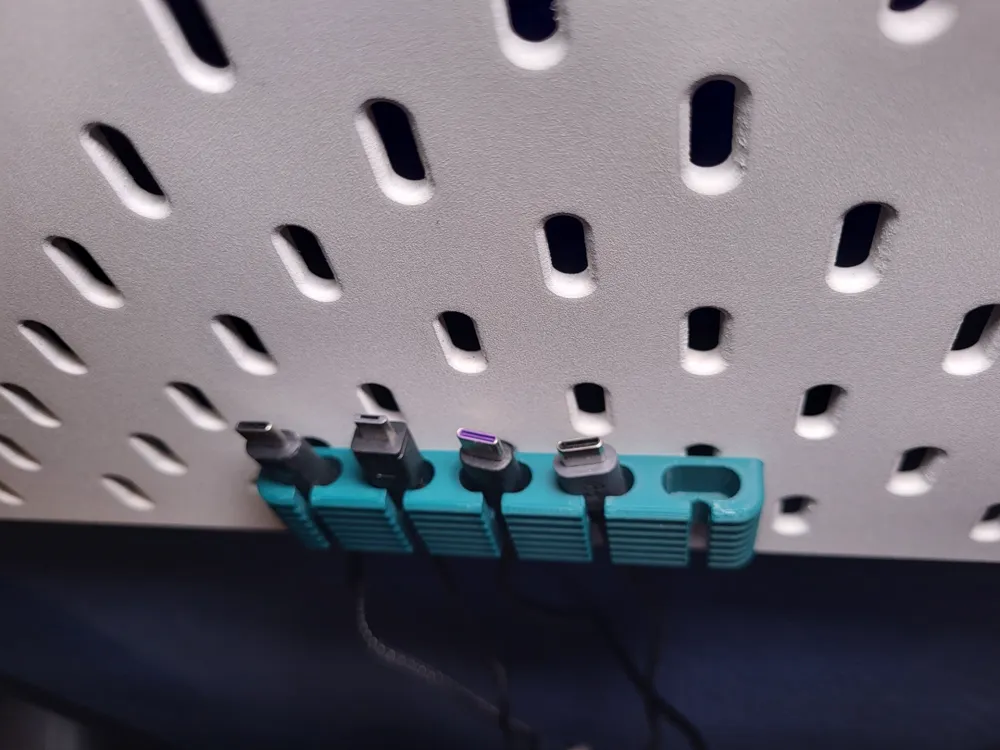 Cable Holder Ikea Skadis by Big Kev 3D - MakerWorld