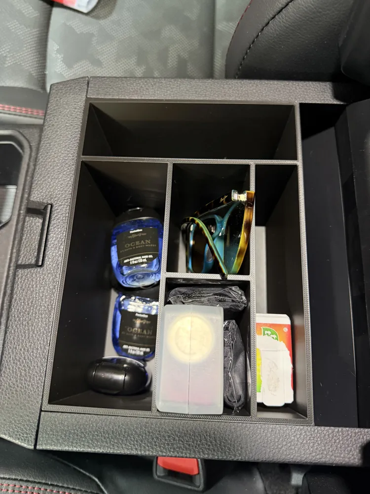 6th Gen (2025) 4Runner Center Console Organizer - Free 3D Print Model ...
